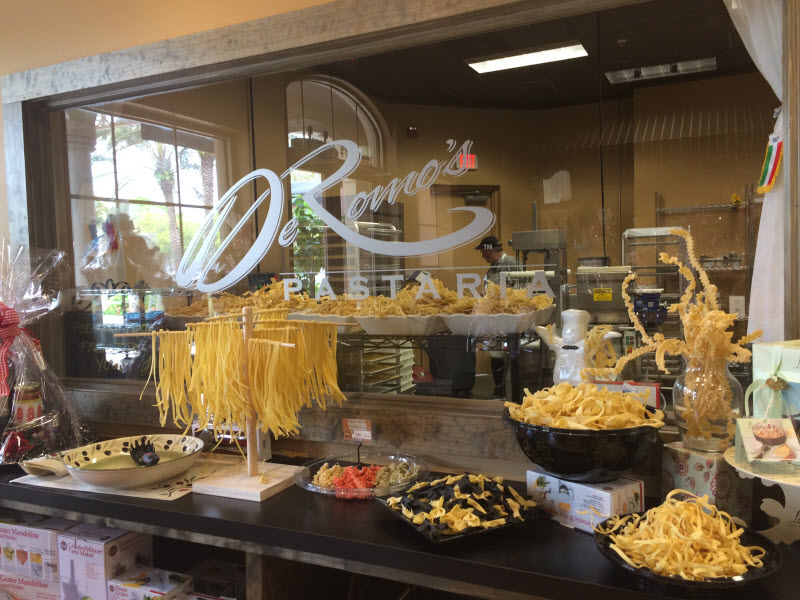 Pastaria Opens At DeRomo’s Gourmet Market and Restaurant | Promenade at ...