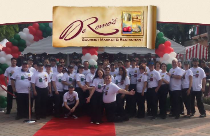 DeRomo's Gourmet Market & Restaurant 3rd Anniversary Italian Feast