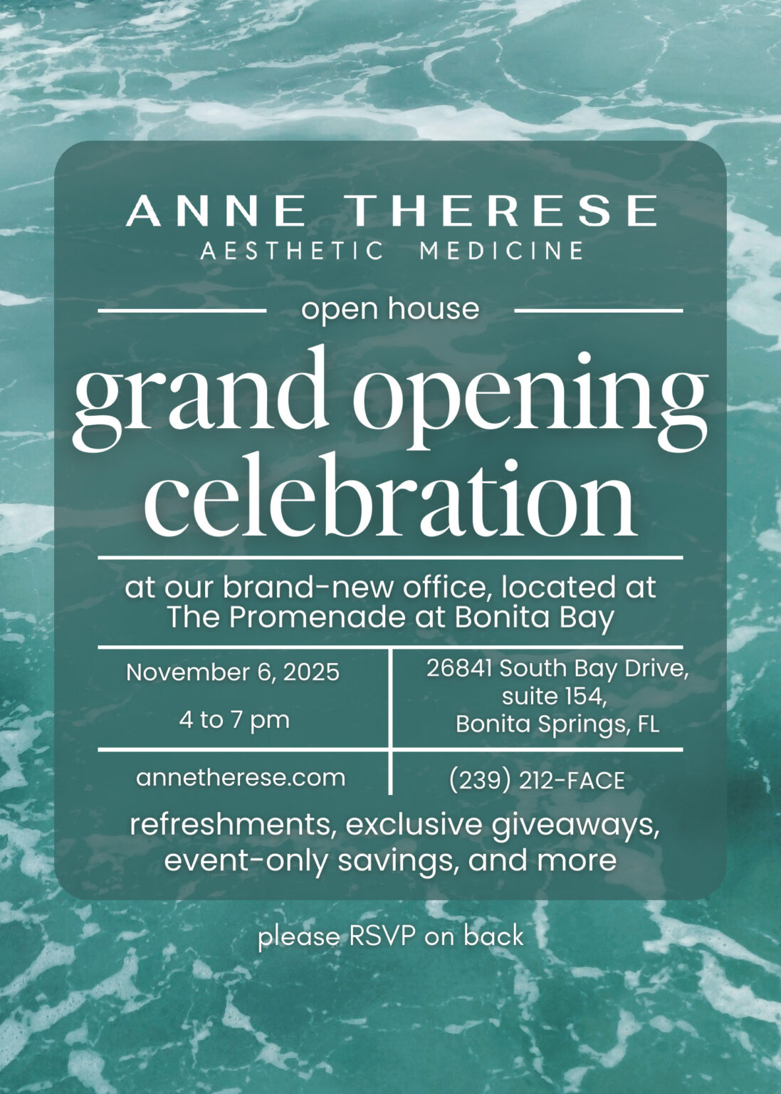 Anne Therese Aesthetic Medicine Grand Opening Celebration | Promenade ...