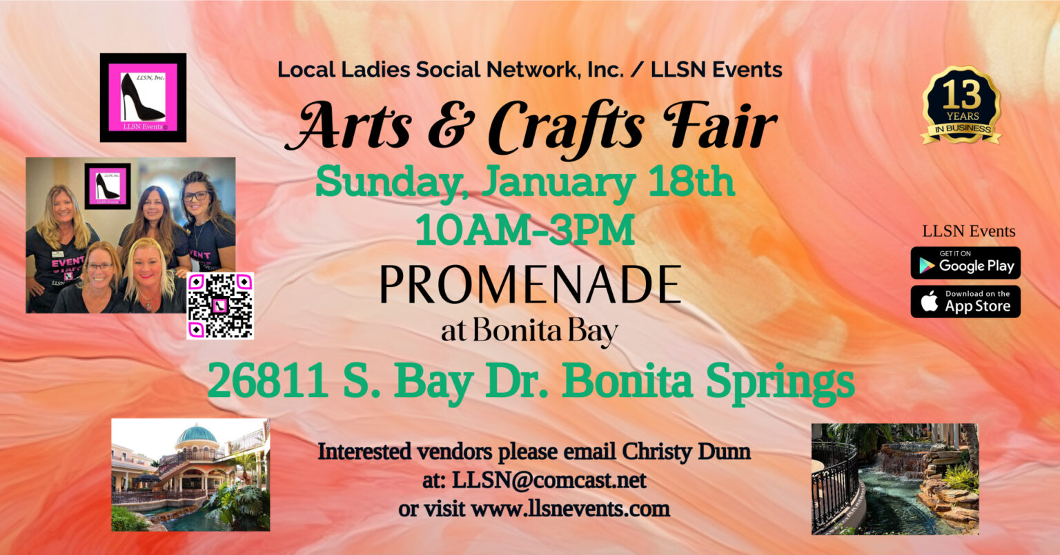 Arts and Craft Fair with Ladies Local Shopping Network | Promenade at ...